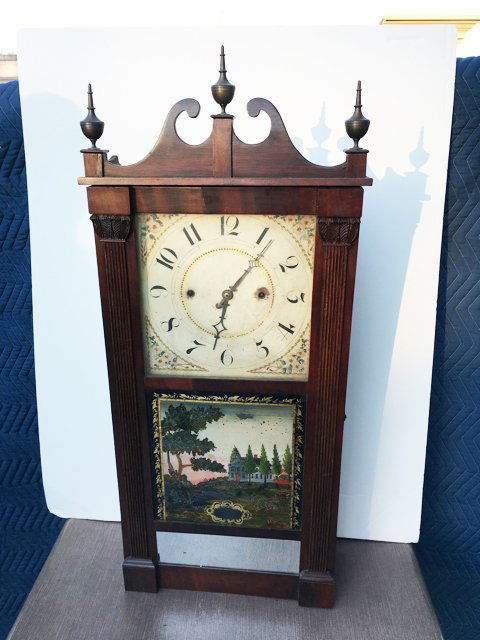 Jerome Darrow & Co. Reeded Pilaster and Scroll Clock - Oct 23, 2016 ...