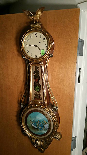 Very Rare! Waltham Girandole Banjo Clock Price Guide