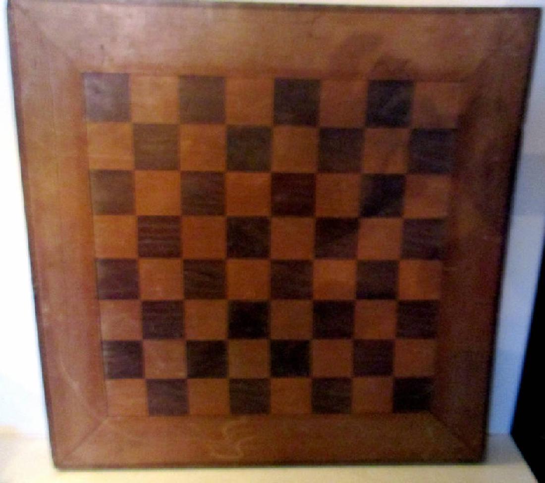 Old Wooden Checker Board