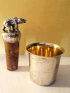 TWO RUSSIAN SILVER ENAMEL VODKA SHOT CUPS - Jan 08, 2015 | Andrew ...