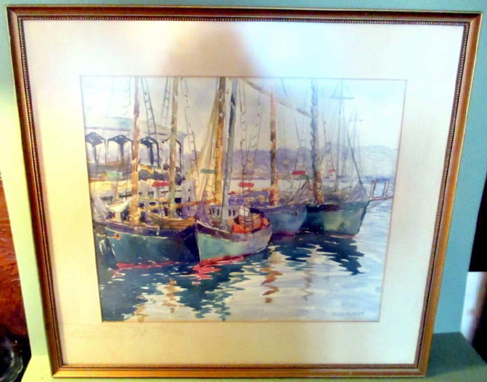 Watercolor Painting by B.E. Colman
