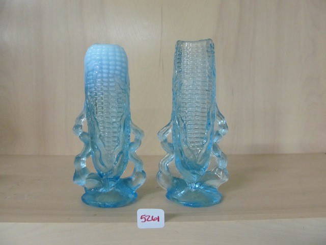 2 Corn Husk Blue And Blue Opal