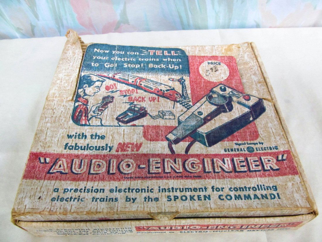 Vintage "audio Engineer" ~ For Vintage Train Sets