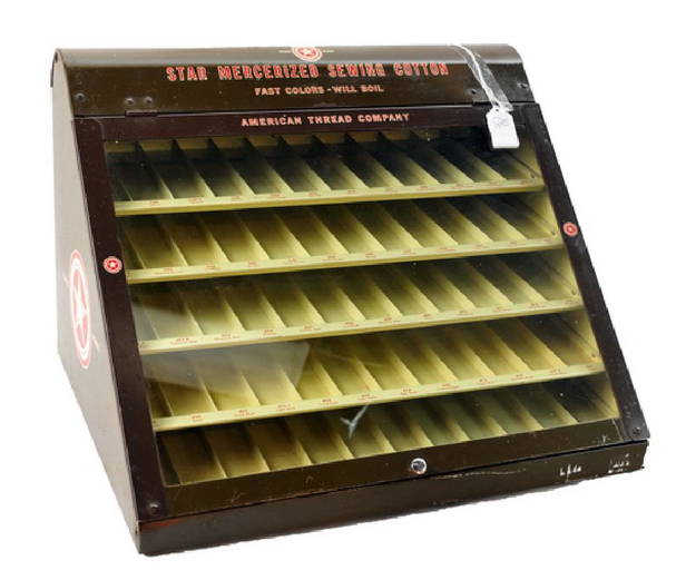 Antique Star Mercerized Thread Cotton Display