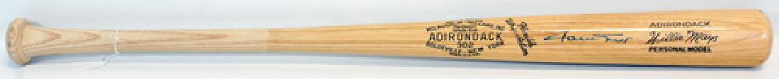 Willie Mays Signed Baseball Bat