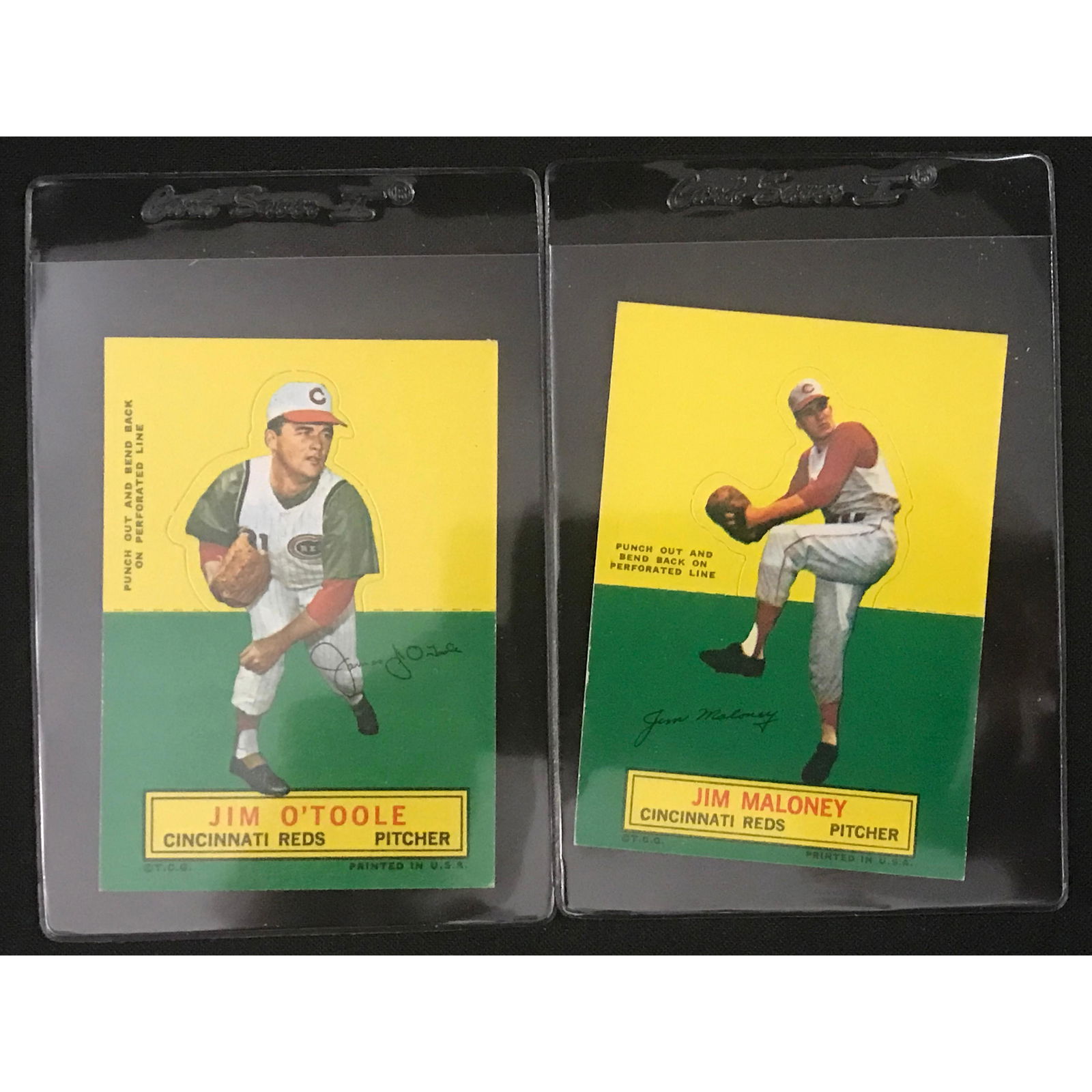 Two 1964 Topps Stand Ups Cards