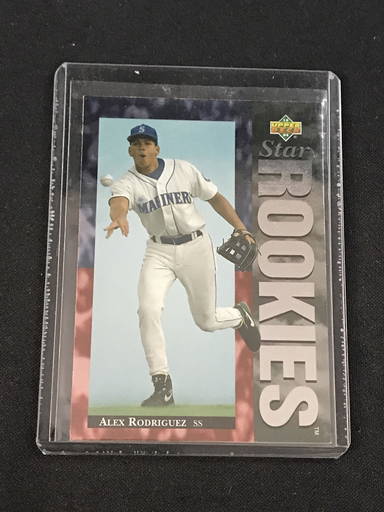 1994 Ud Alex Rodriguez Rookie Card