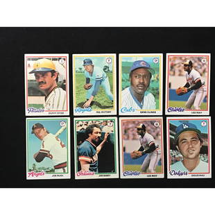 1978 Topps Baseball Cards