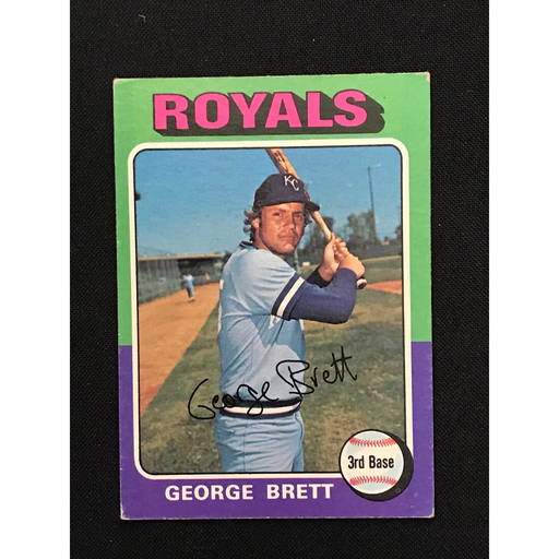 1975 Topps George Brett Rookie Vgex