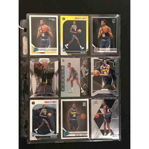 9 Bol Bol Rookie Cards