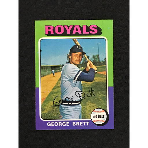 1975 Topps George Brett Rookie Card High Grade