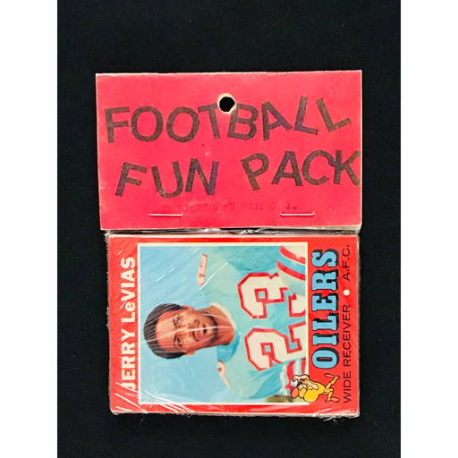 1971 Topps Football Cello Fun Pack