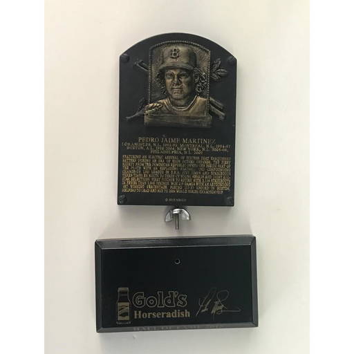Pedro Martinez Hof Plaque In Box