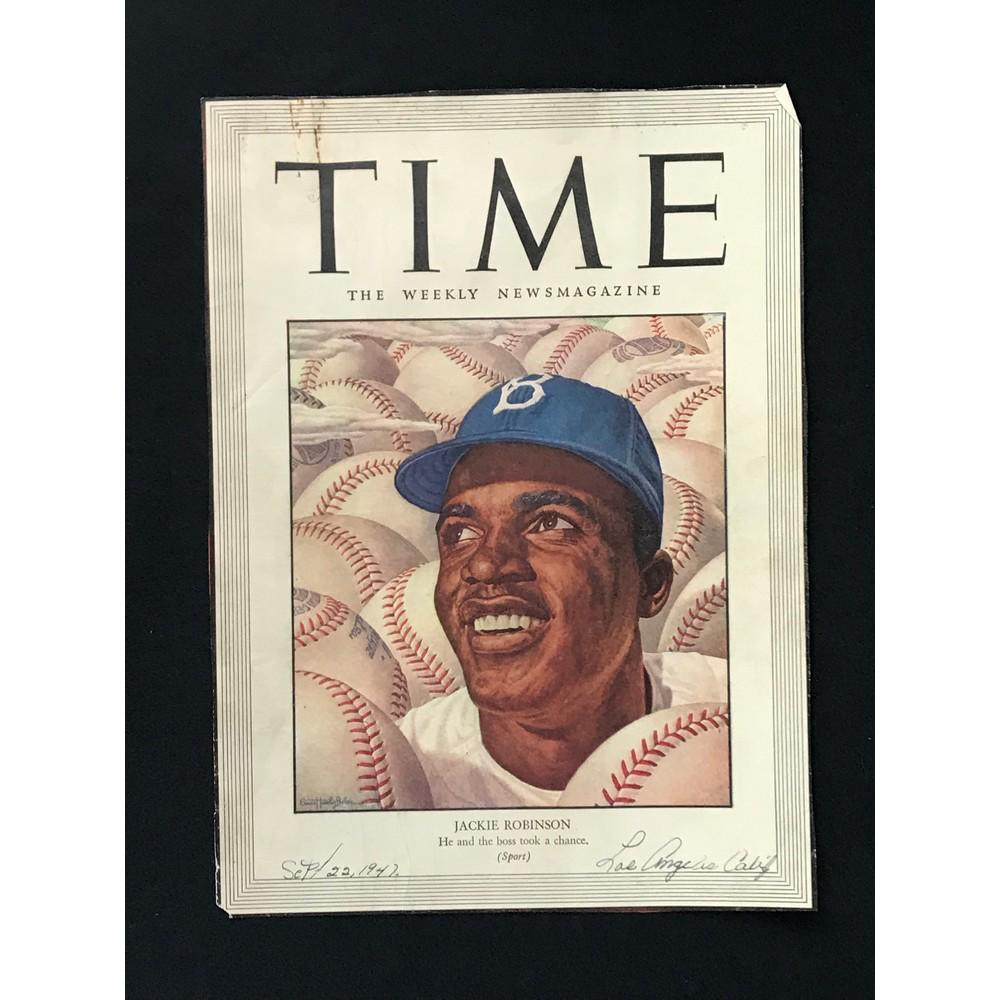 Time Magazine Jackie Robinson Cover