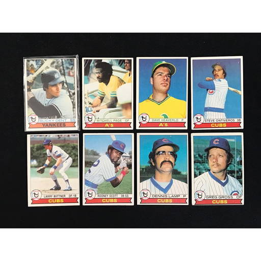 400 1979 Topps Baseball Cards