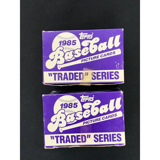 Two 1985 Topps Traded Baseball Complete Sets (#0047B) on Mar 14, 2022 ...