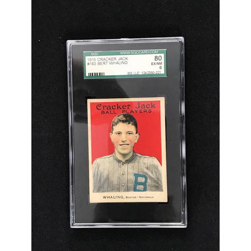 1915 Cracker Jack Bert Whaling Sgc 6 - Mar 14, 2022 | Saco River ...