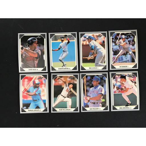1991 Leaf Baseball Complete Set