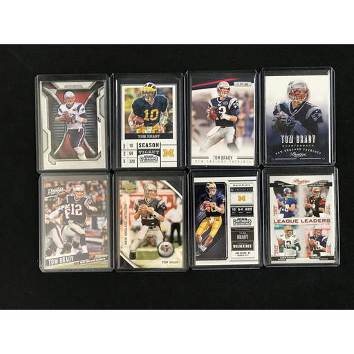 20 Assorted Tom Brady Cards