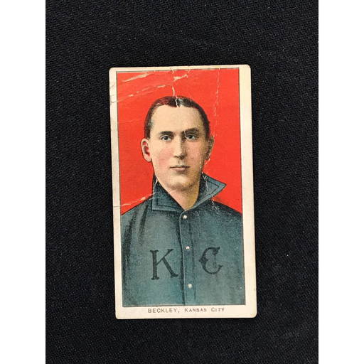 1909 11 T206 Jake Beckley Sovereign 350 Back