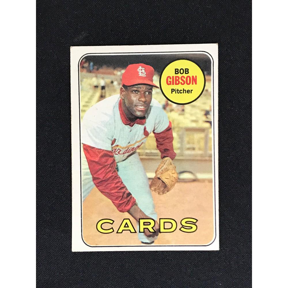 1969 Topps Bob Gibson Card