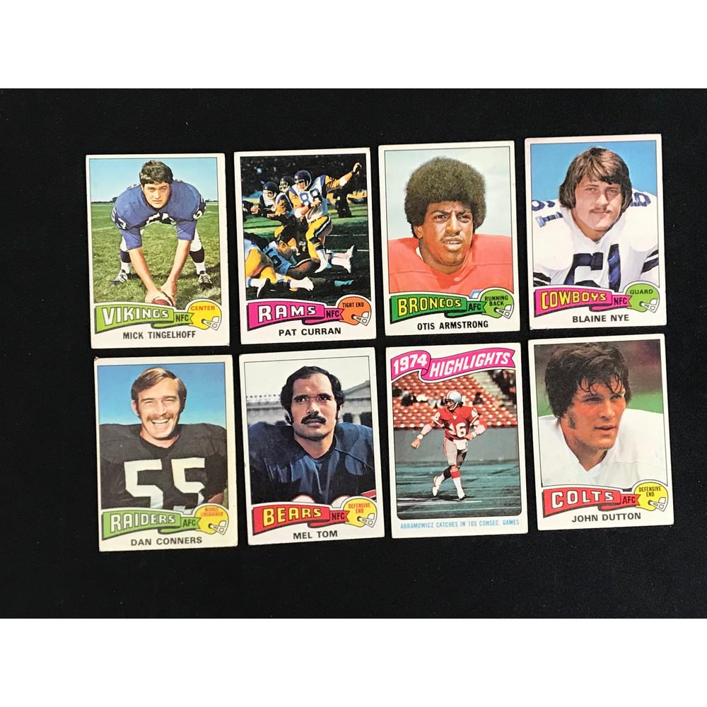 1978 Toppps Football Cards 189 Total