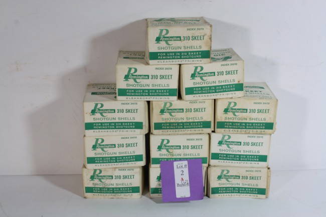 12 Boxes Of Remington 310 Sheet Shotgun Shells