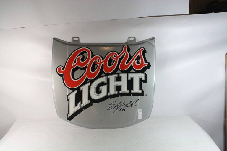Coors Light Hood Nascar Hood Sign