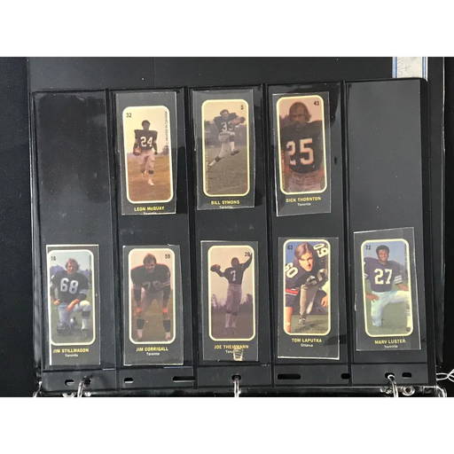 72 1972 Opc Cfl Football Stickers