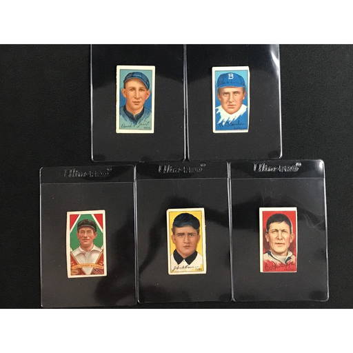 5 1912 T202 Baseball Panels - Sep 19, 2022 | Saco River Auction in ME