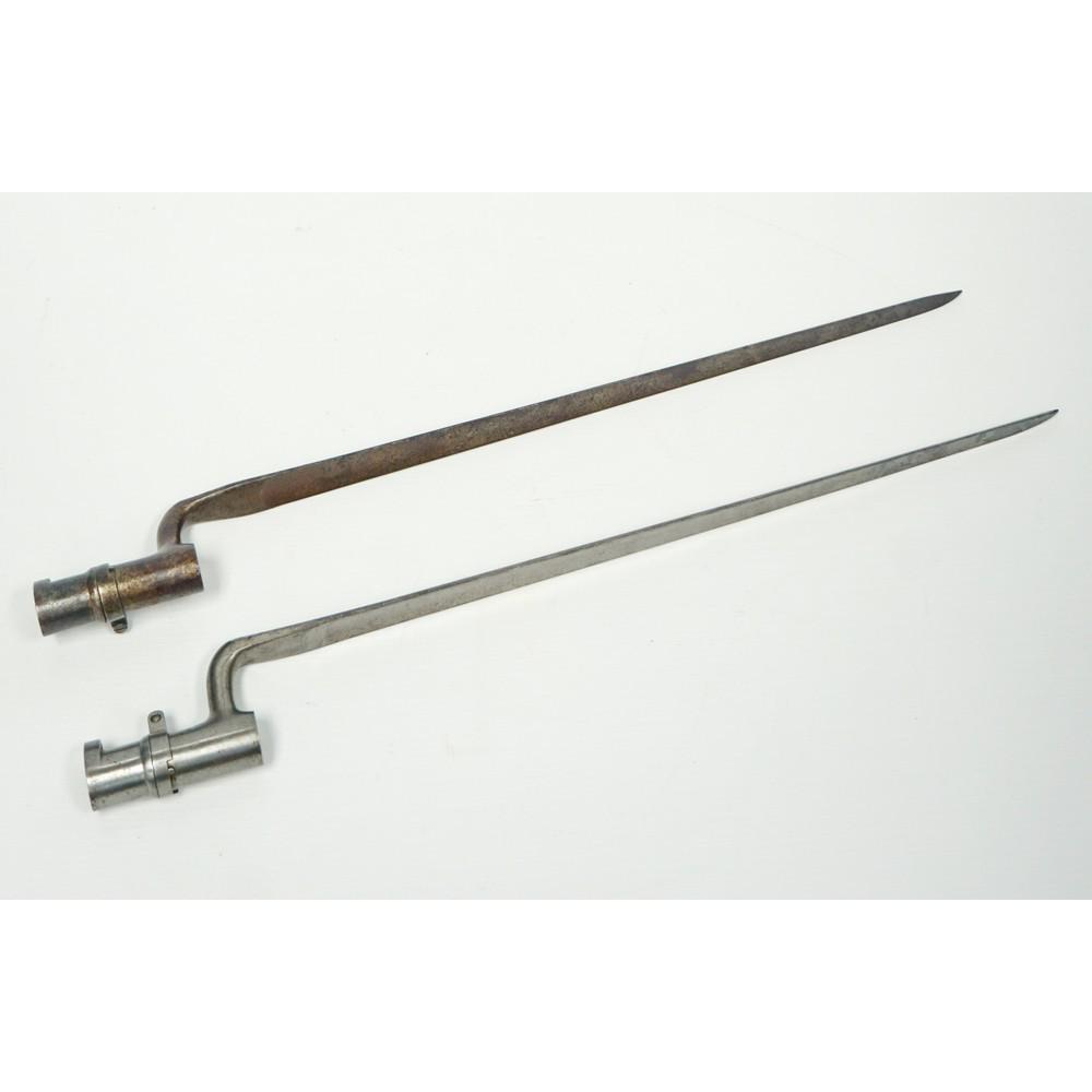 2 Model Collins & Co Sharps Rifle Bayonets