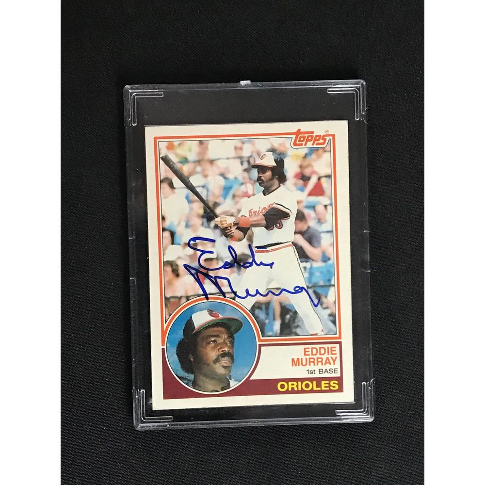 1983 Topps Eddie Murray Auto Card