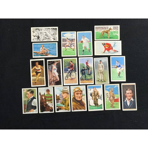 21 Vintage Tobacco Cards (#0071B) on Feb 06, 2023 | Saco River Auction ...