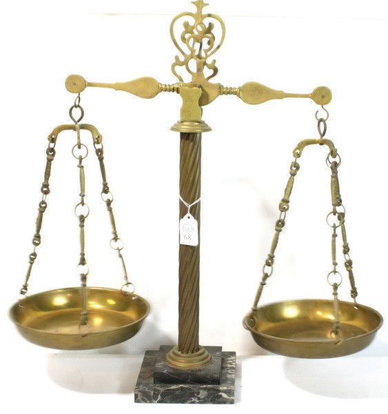 Pendulum Scale With Marble Base