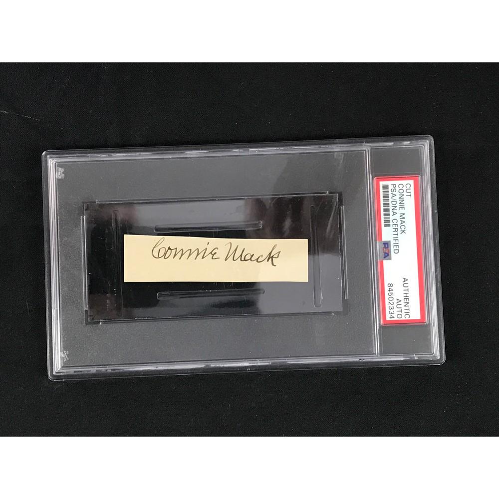 Connie Mack Cut Autograph Psa Authentic - Mar 27, 2023 | Saco River ...