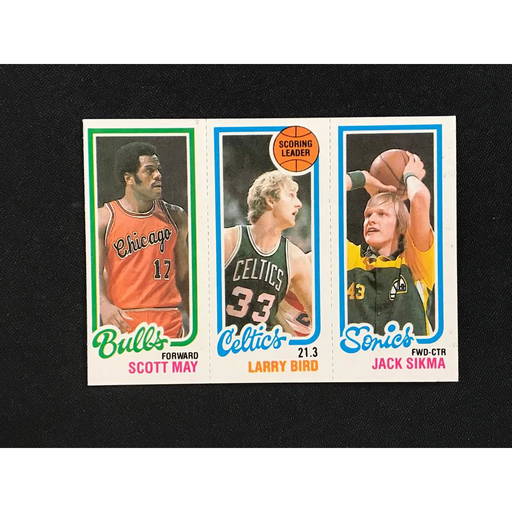 1980 Topps Larry Bird Rookie Leader