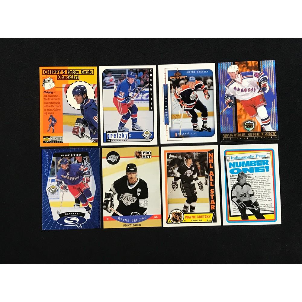 40 Different Wayne Gretzky Cards
