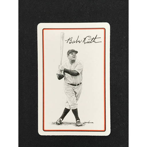 1960's Babe Ruth Playing Card
