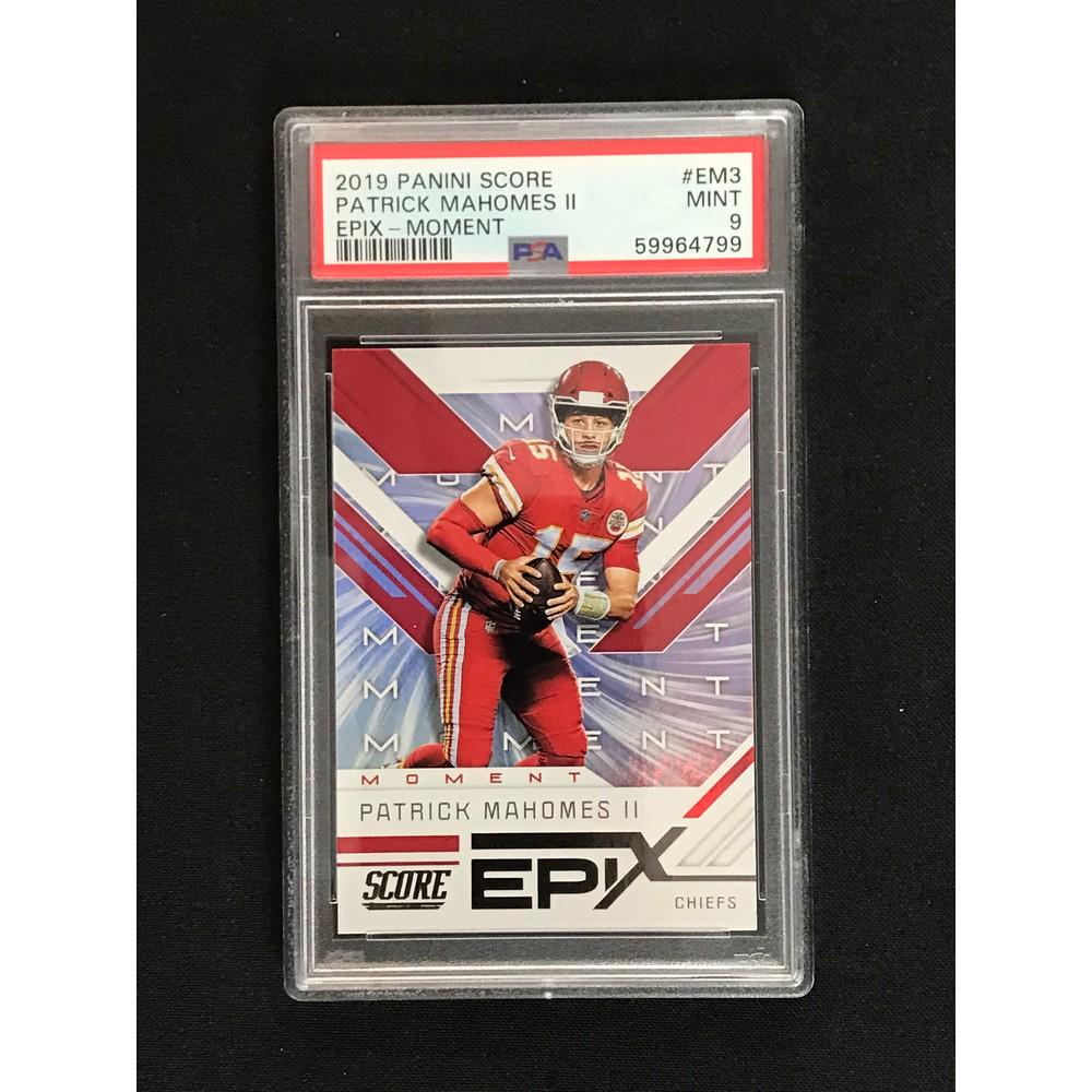 2019 Panini Patrick Mahomes Insert Psa 9
