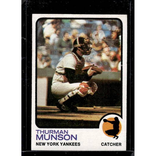 6 1973 Topps Thurman Munson Cards