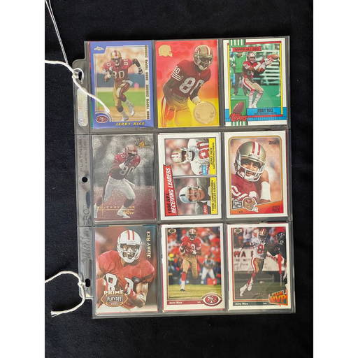 27 Jerry Rice Cards With Inserts
