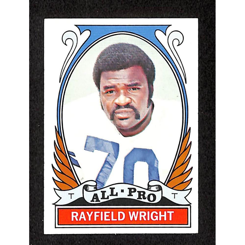 1972 Topps Football Rayfield Wright High # Auction