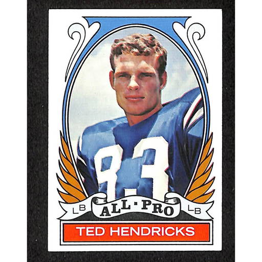 1972 Topps Football Ted Hendricks High