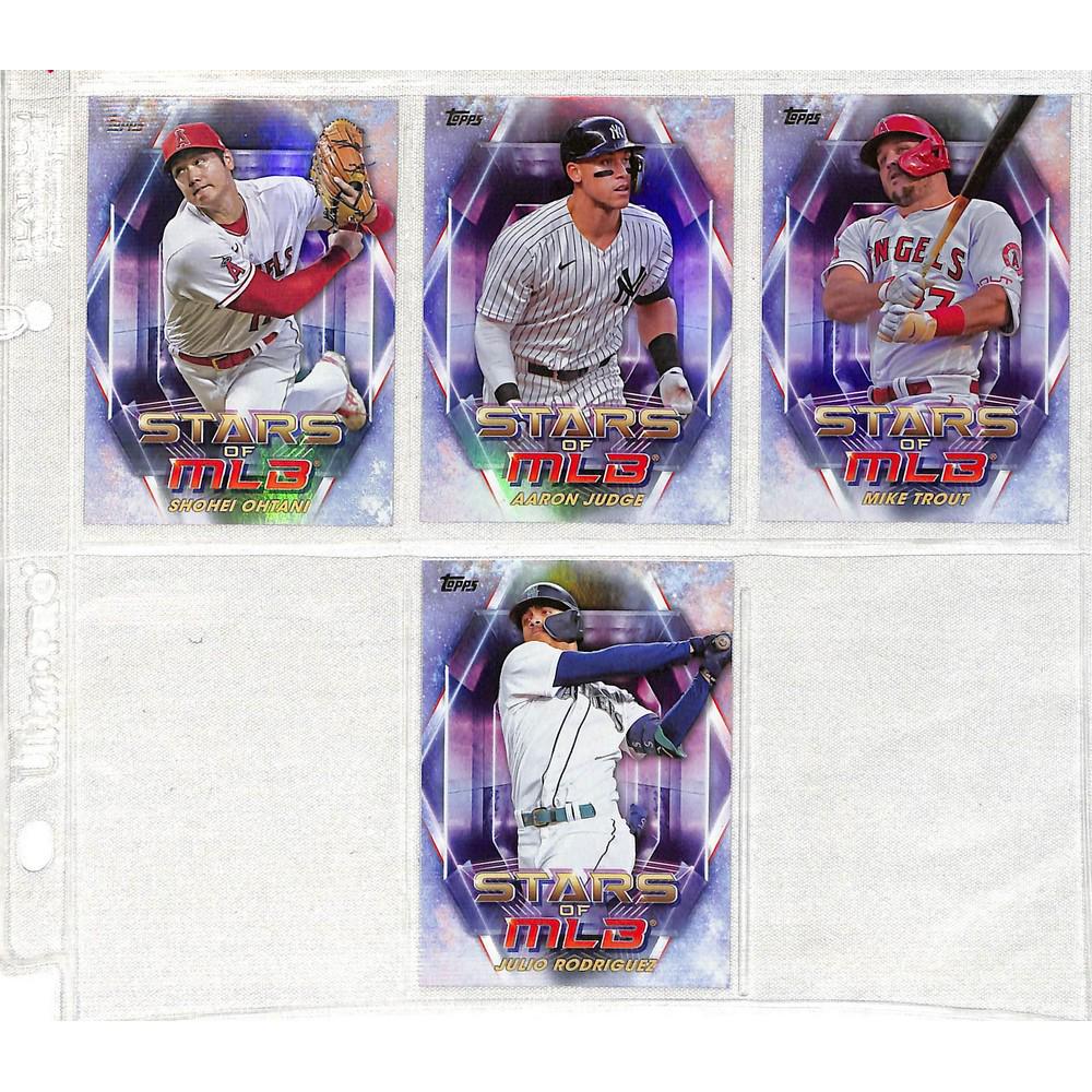 4 Topps Stars Of The Mlb Cards