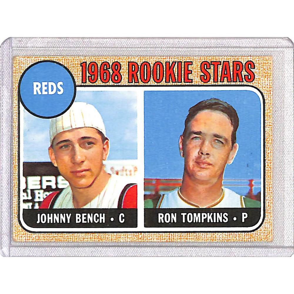 1968 Topps Johnny Bench Rookie Auction