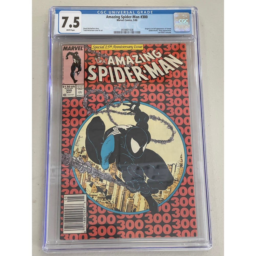 Amazing Spiderman #300 Venom Cgc 7.5 Auction