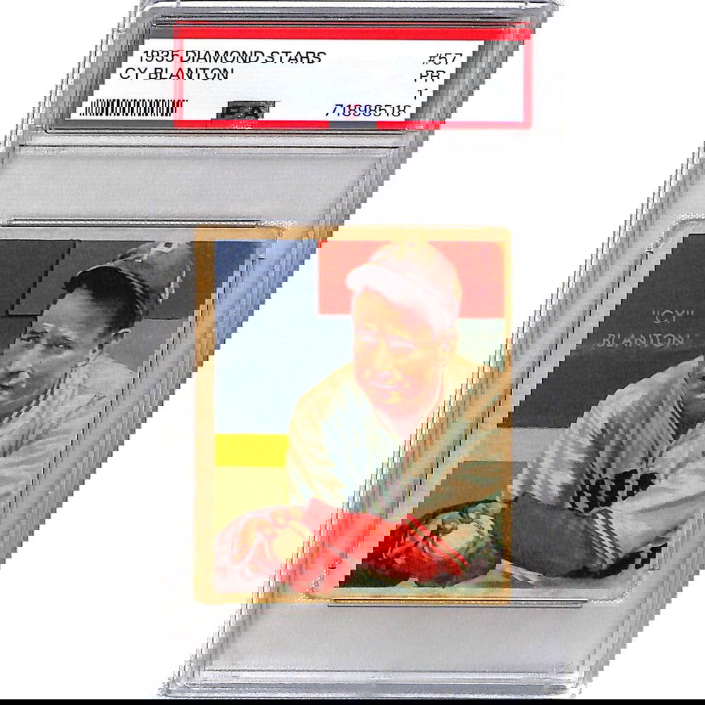 1935 Diamond Stars Cy Blanton Psa 1 Auction