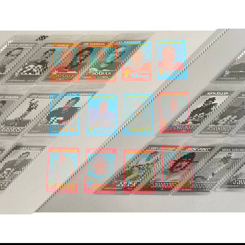 (45) 1971 Topps Football Cards Nice Shape - Sep 04, 2023 | Saco River ...