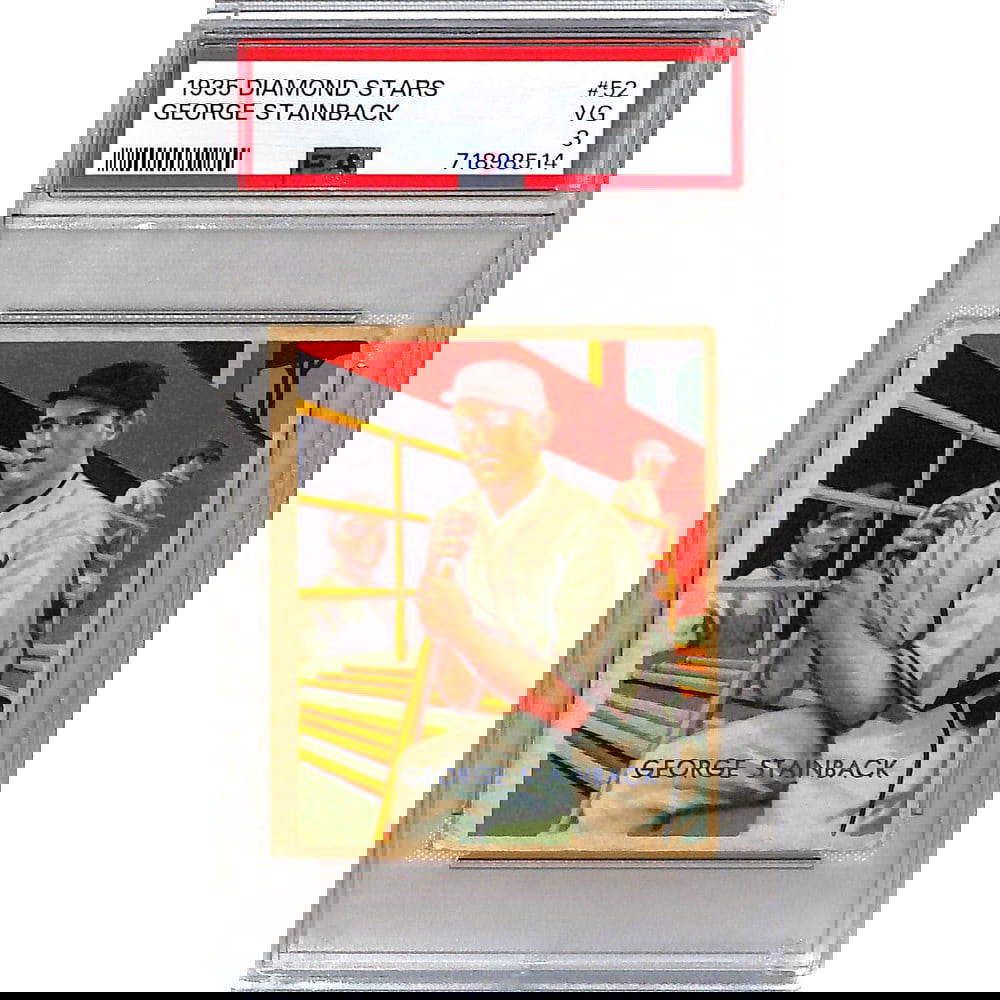 1935 Diamond Stars George Stainback Psa 3 Auction