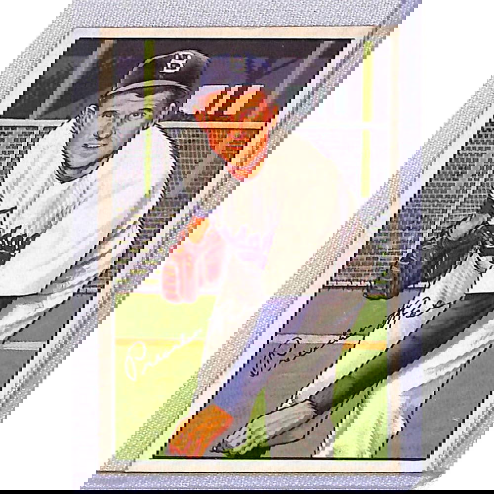 1952 Bowman Preacher Roe Nice Shape Auction